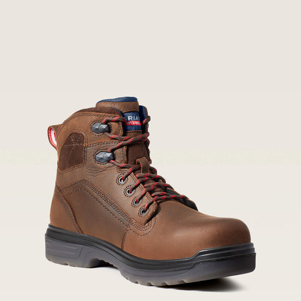 Ariat Men's Turbo 6" H20 Brown Carbon Toe Boots