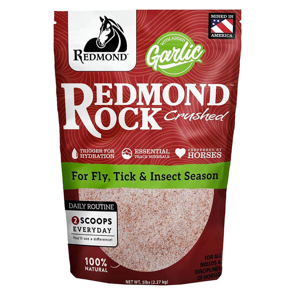 5LB Crushed Redmond Rock with Garlic