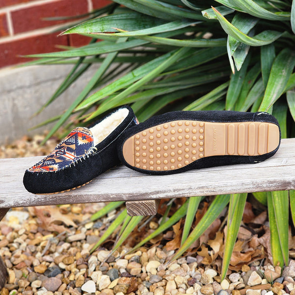 Pendleton Black Nehalem Slippers