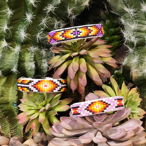 Zuni Multicolored Beaded Baby Cuff