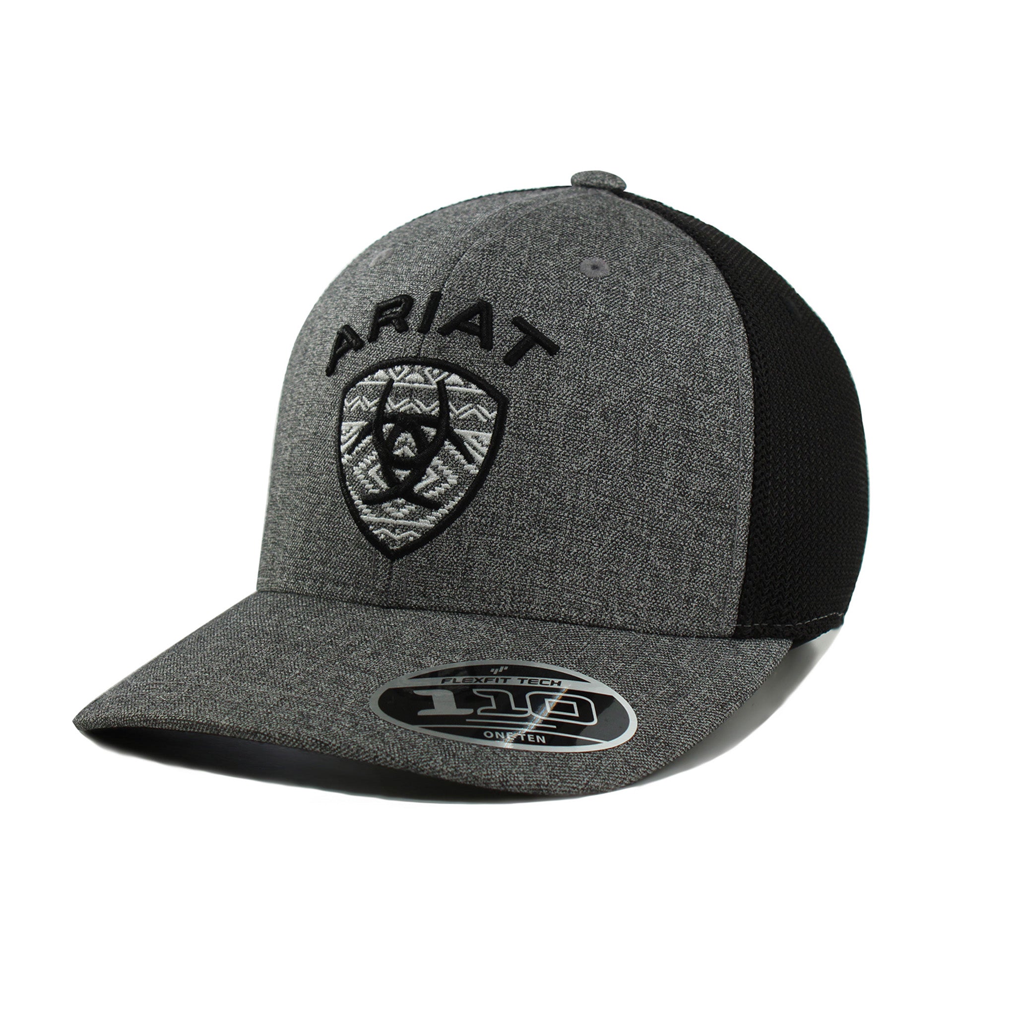 Ariat Grey Aztec Logo Cap