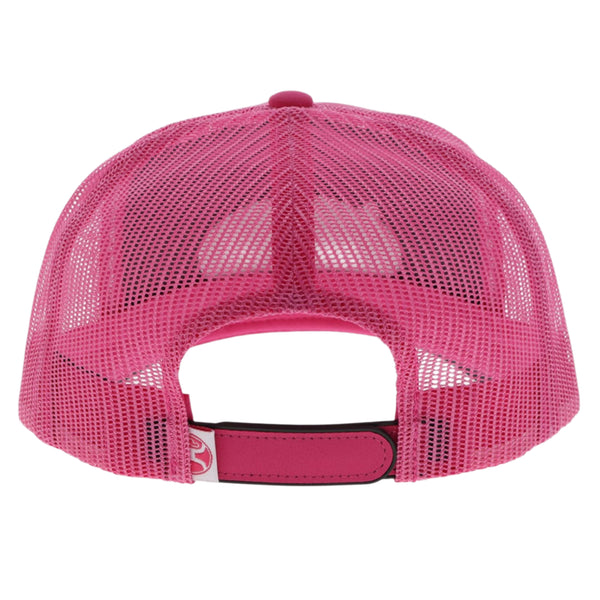 Hooey Cactus Ropes Pink With Yellow Patch Logo Cap