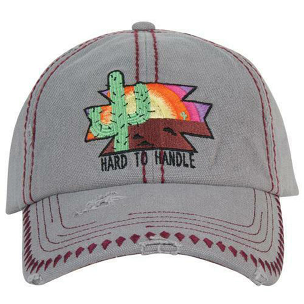 Catchfly Women's Grey Cactus Cap