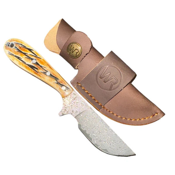 Burnt Bone Ciervo Skinner Knife from Whiskey Bent