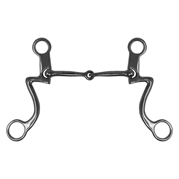 Showman Western Seven Shank Snaffle Bit