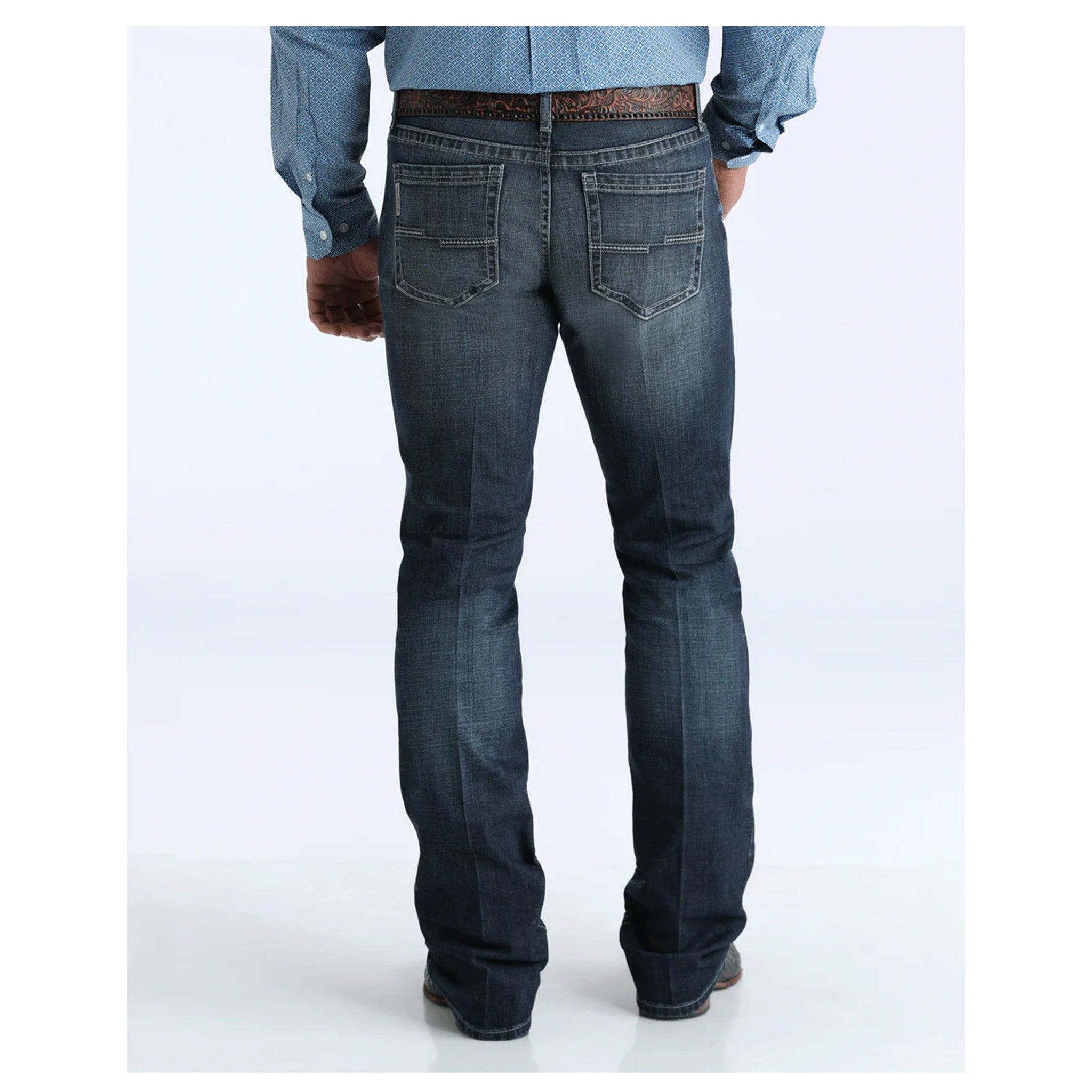 Cinch Men's Ian Dark Stone Mid Rise Jeans