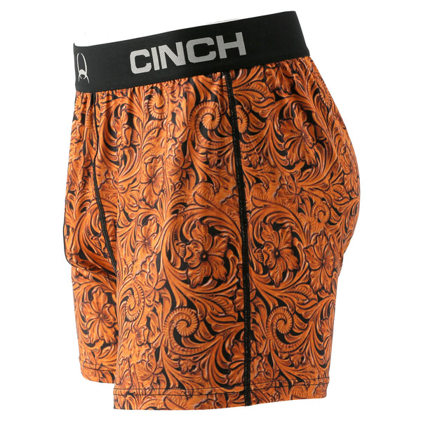 Cinch Men's Leather Print Boxer