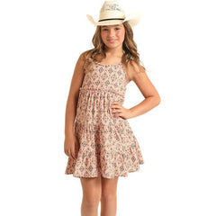 Rock & Roll Girls Pink Aztec Dress Rock & Roll Girls Pink Aztec Dress