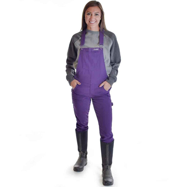 Cowgirl Tuff Women's Purple Overalls