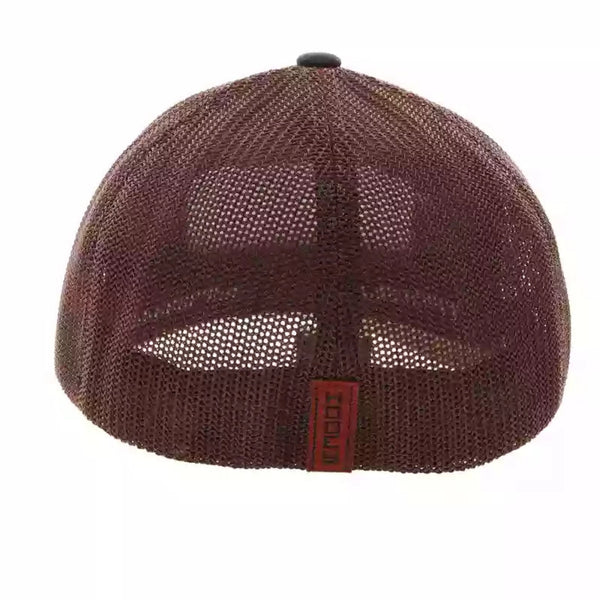 Hooey Black & Brown Cactus Ropes Cap