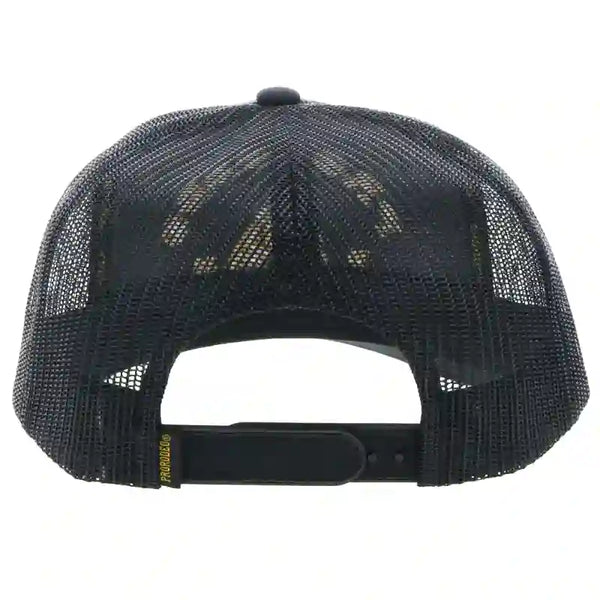 Hooey PRCA Black Gold Cap-PRCA logo